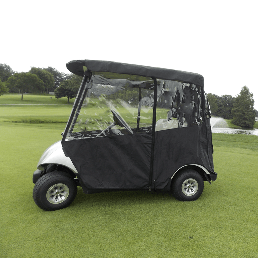 3-Sided Fitted "Over-The-Top" Golf Cart Cover - Vinyl and Sunbrella ...